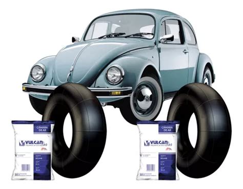 2 Câmaras Ar Vulcan Aro 15 Pneus Vw Fusca Variant Fr15 tr15 Frete grátis