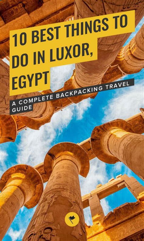 10 Impressive Things To Do In Luxor Egypt For Solo Travelers Egypt