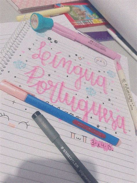 Lettering Presentes Pensativos Ideias Para Cadernos Ideias Para