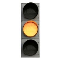 qué significa una luz amarilla fija CONADEIP