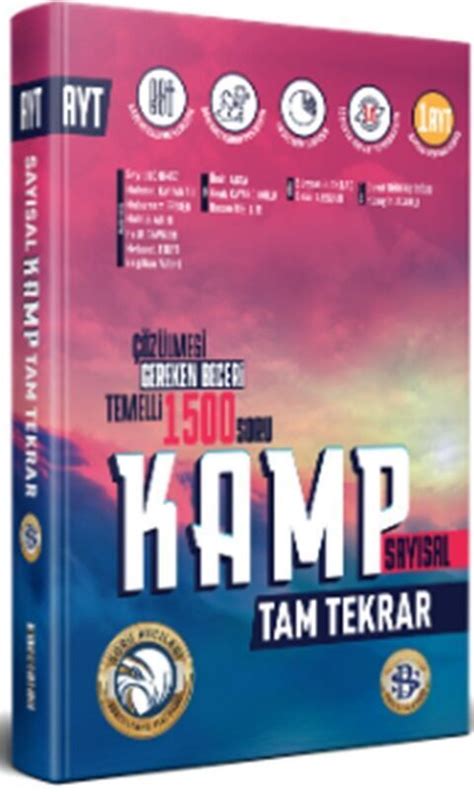 Bilgi Sarmal AYT Sayısal Tam Tekrar Kamp Kitapiste İşimiz gücümüz