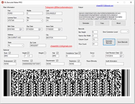 How Can I Generate Aamva Pdf Barcode Aamva Pdf Barcode Generator