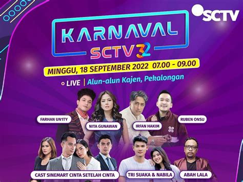 Jadwal Acara SCTV Hari Ini Minggu 18 September 2022 Ada FTV Pagi