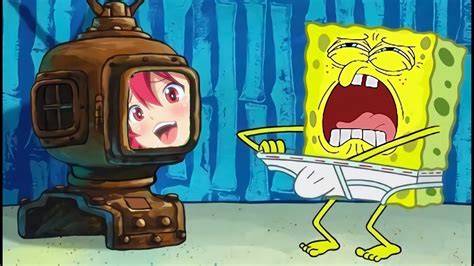 Spongebob Watches ITADAKI SEIEKI YouTube