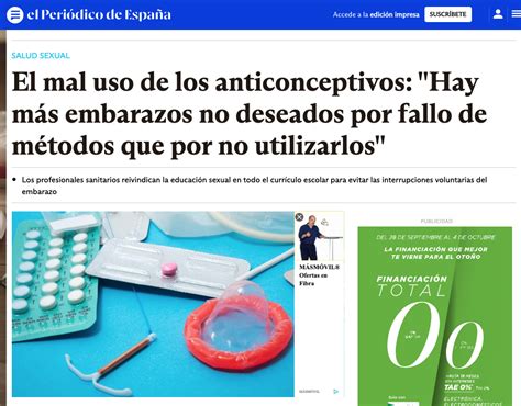 Los Mensajes Del D A Mundial De La Anticoncepci N Alcanzan Una Gran