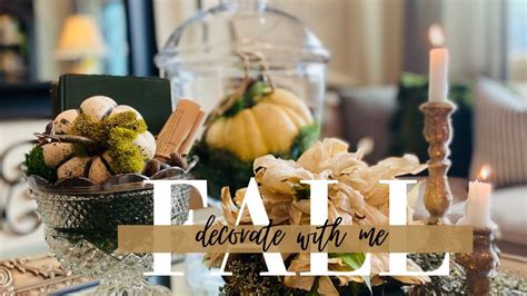 New Part Fall Decorate With Me Decorating The Living Room For