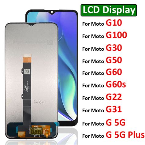 Pantalla LCD T Ctil Montaje De Digitalizador De Repuesto Para Motorola