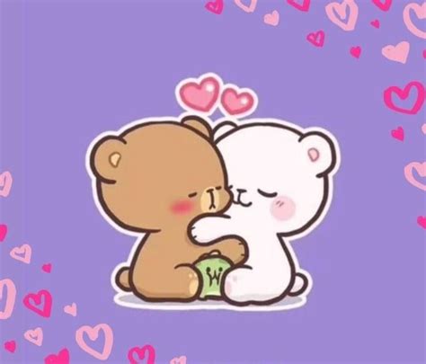 Pin De Lola Em Caricaturas Desenhos Fofos De Urso Papel De Parede