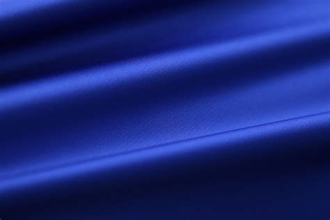 Royal Blue Shiny Silk Satin Fabric By The Yard Etsy