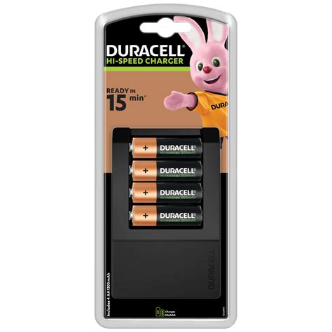 Duracell Hi Speed Pro Ladegerät für Batterien des Typs AA AAA