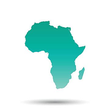 Map Of Africa Map Illustration Isolated Travel Png Transparent Image