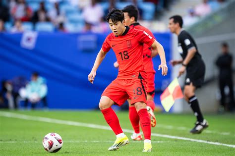 Lee Kang In avec la Corée du Sud Paris Saint Germain