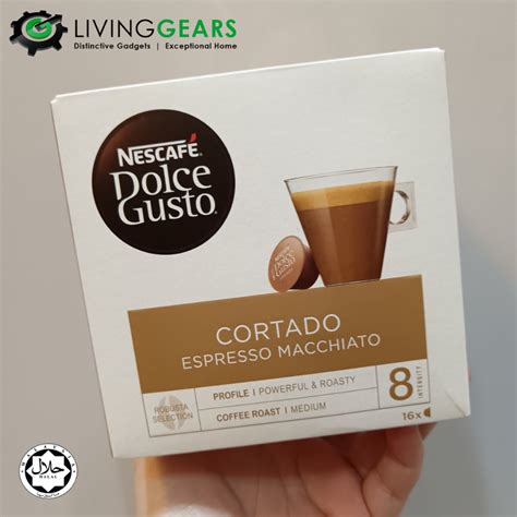 Nescafe Dolce Gusto Cortado Espresso Macchiato Coffee Capsule 16