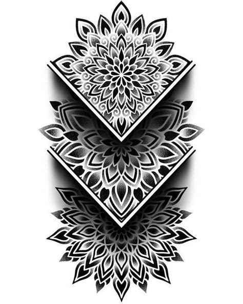 Pin by Кирилл Сачок on Sketches Geometric tattoo design Geometric