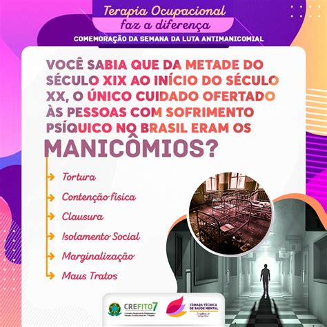 De Maio Dia Nacional Da Luta Antimanicomial Conselho Regional De