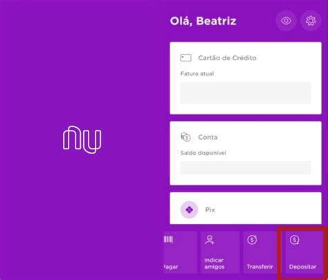 App Nubank Saiba como encontrar o número de agência e conta
