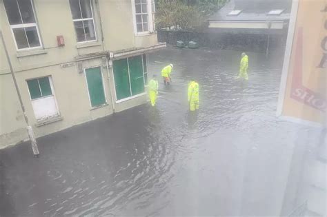 Freak Flooding In Plymouth As Storm Ciaran Batters City Plymouth Live