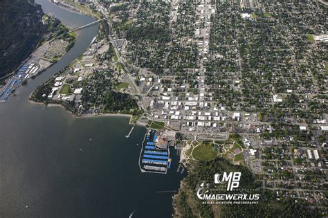 Downtown Coeur D Alene Idaho ImageWerx Aerial Aviation Photography