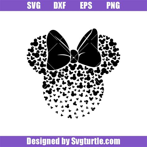 Mickey Mouse Head With Characters Disney Svg Mickey Svg Off