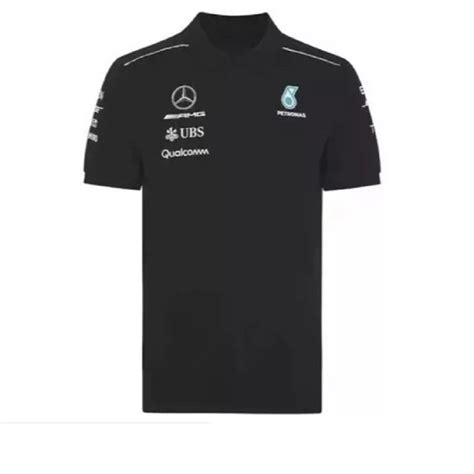 Camisa Polo Mercedes Formula 1 F1 AMG Masculina Top Escorrega o Preço