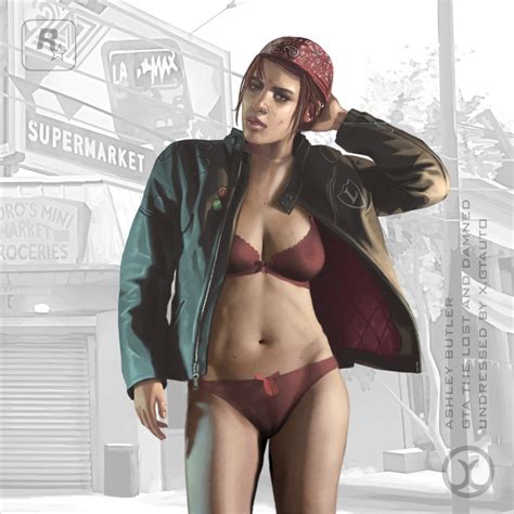 Rule 34 1girls Ashley Butler Bandana Biker Girl Black Jacket Brown Hair Edit Female Grand