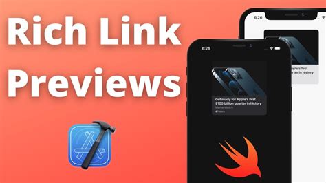 rich link previews in app swift 5 xcode 12 2021 ios development youtube