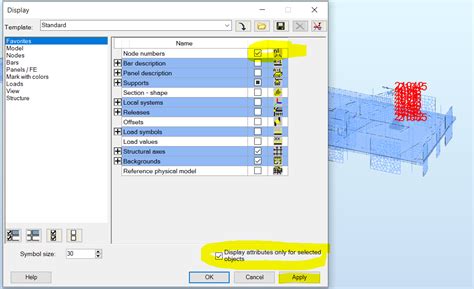 how to identify separate structure segment in robot structural analysis robot structural