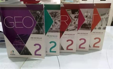 Lote Apostila Poliedro Pre Vestibular 2021livro N2 Parcelamento Sem