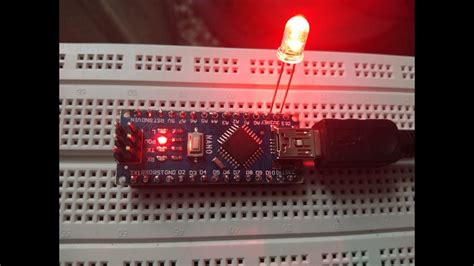 Arduino Nano Basics Project Led Blink YouTube