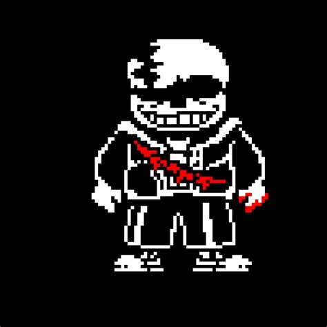 Pixilart Sans Sprite Base Last Breath Vhs Sans Corplolovanoa By