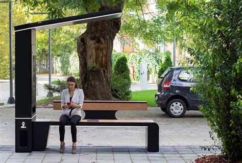 Smart Solar Bench A Modern Solution For Urban Spaces Hola Systems EN