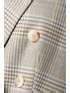 L AGENCE Kenzie Double Breasted Checked Metallic Jacquard Blazer NET