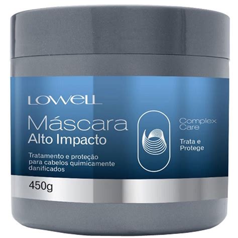 Máscara 450g Alto Impacto Lowell Hidratação Capilar Submarino