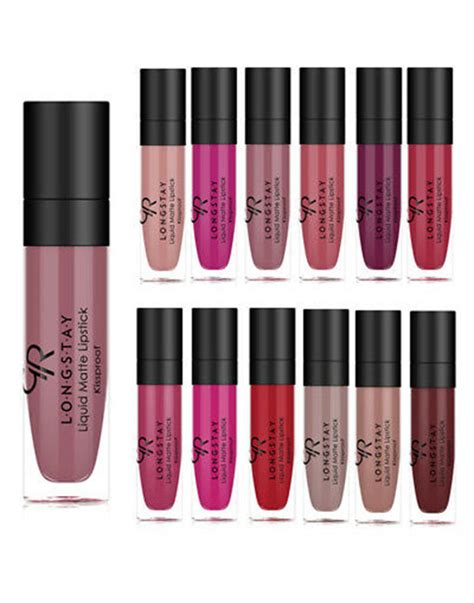 Golden Rose Matte Lipstick Liquid 24 Lipstutorial Org