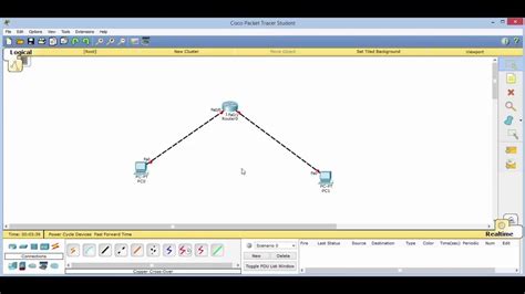 Setting Up Simple Network Using CLI Cisco Packet Tracer Networking
