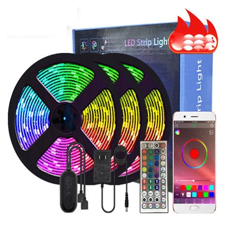Taśma LED 20M RGB ZAROWKA 5050 LEDY LAMPA ZESTAW 13359278242