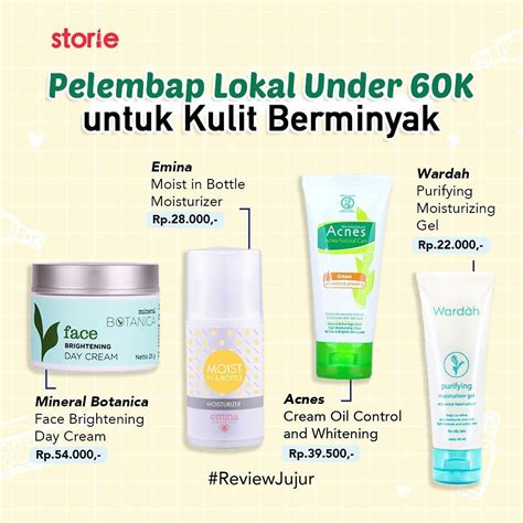 Pelembab Untuk Kulit Berminyak Dan Komedo Homecare24