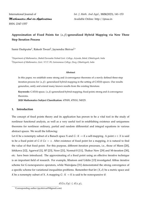 pdf approximation of fixed points for α β generalized hybrid mapping via new three step