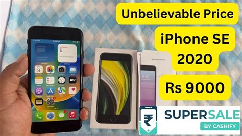 Unboxing Iphone Se Refurbished Iphone Grade B Cashify
