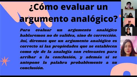 Exposici N Argumentos Anal Gicos Youtube