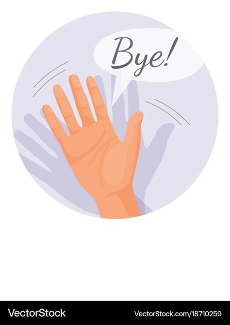 Hand Waving Goodbye Png