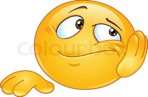 Gelangweilt Emoticon Stock Vektor Colourbox