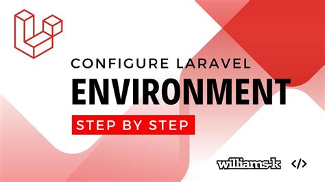 how to configure laravel environment youtube