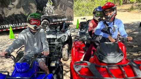 ATVs At Croom Motorcycle Area In The Withlacoochee Forest 03 14 2023