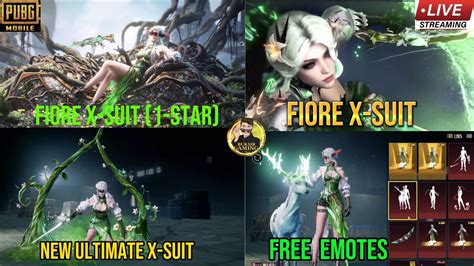 Next X Suit In Pubg Mobile New X Suit In Pubg Fiore Ultimate X Suit