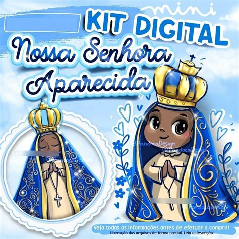 Mini Kit Digital Nossa Senhora Aparecida 2022 Pandoca