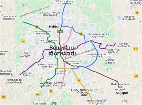 Hebbal Sarjapur Line Readded To Bangalore Metro Phase Plans How
