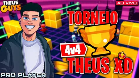 TORNEIO 4V4 BLOCK DASH ULTIMO TORNEIO DO DIA STUMBLE GUYS AO VIVO