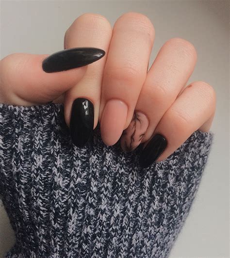 Black Nude Nails Black And Nude Nails French Tip Design Mickey Mouse