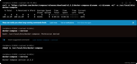 docker compose 报错 segmentation fault docker compose segmentation fault csdn博客